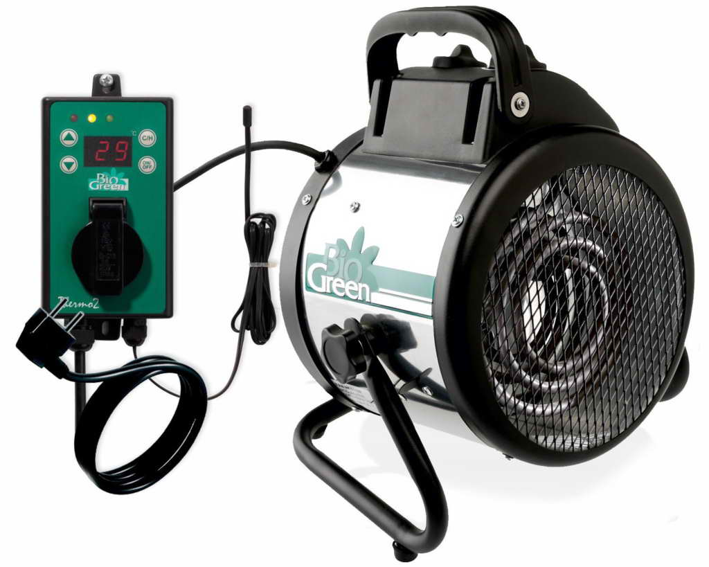Bio Green Palma digital Gewächshausheizung & Frostwächter